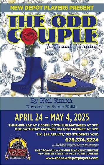 The Odd Couple (Female Version) - Conyers Rockdale Council for the Arts
